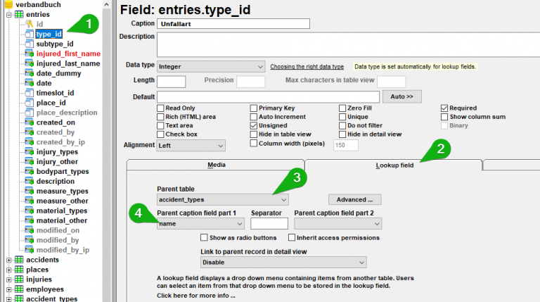 React to lookup changes | AppGini Helper