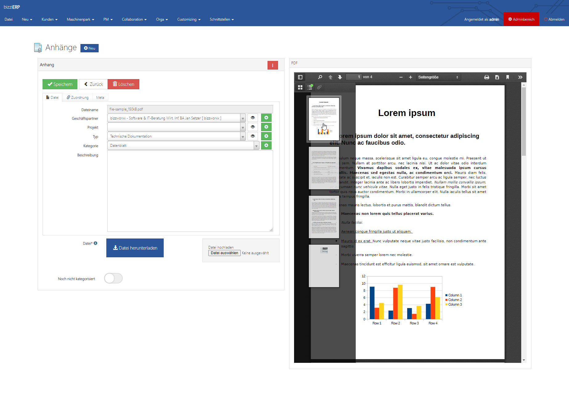 Highlight: Embedded PDF Viewer in Detail View (DV) | AppGini Helper