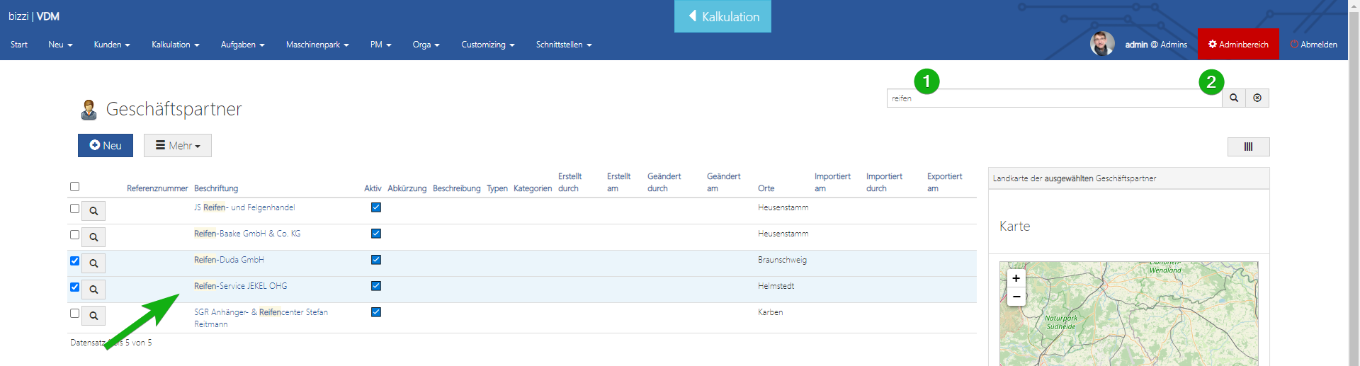 More visible marking of search hits | AppGini Helper